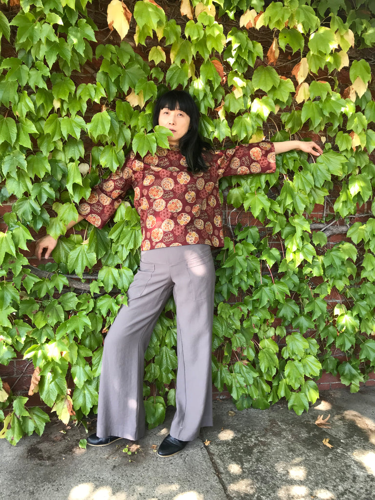 Greta Pants Burnt Henna - Oku Den